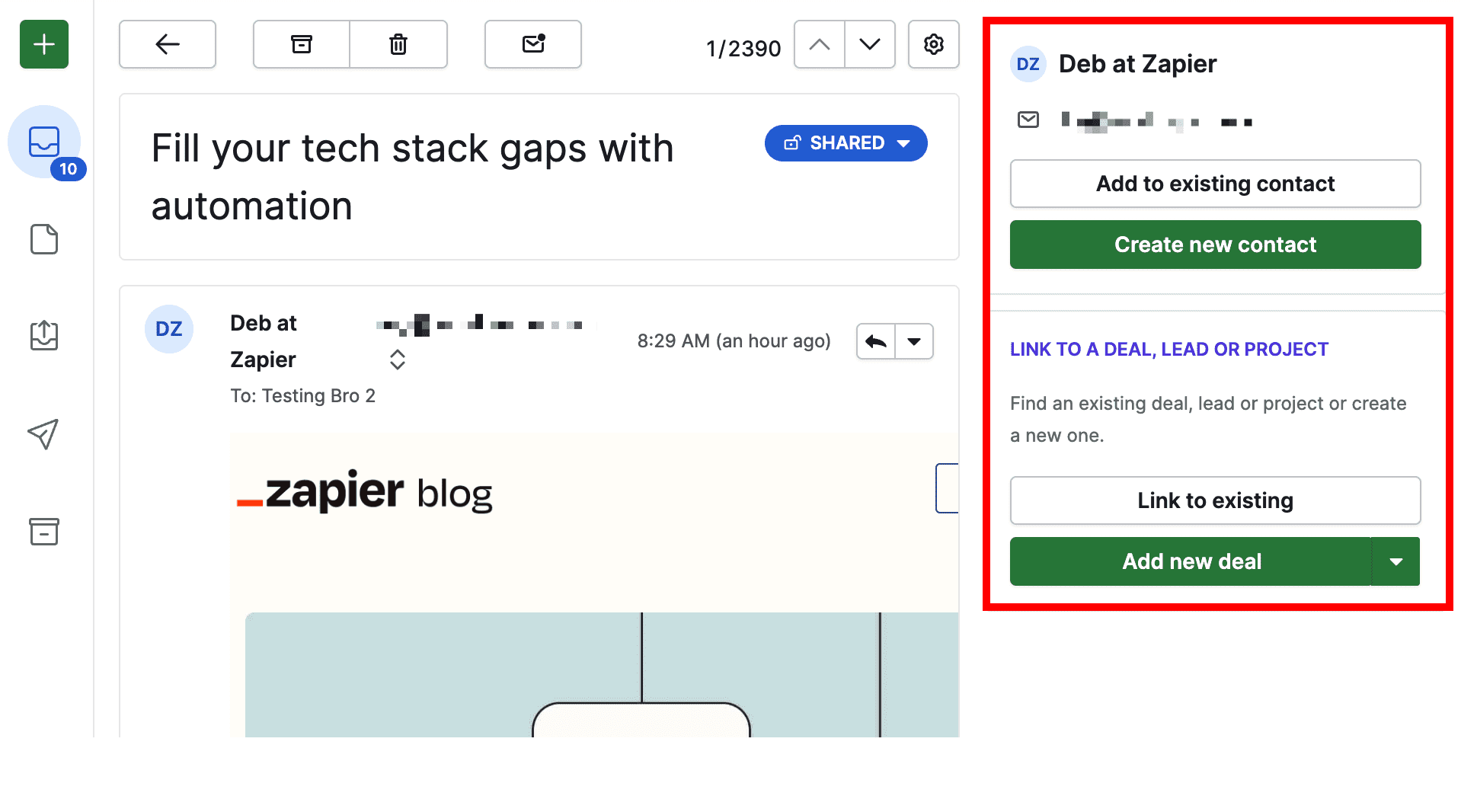 Email sync - Knowledge Base | Pipedrive